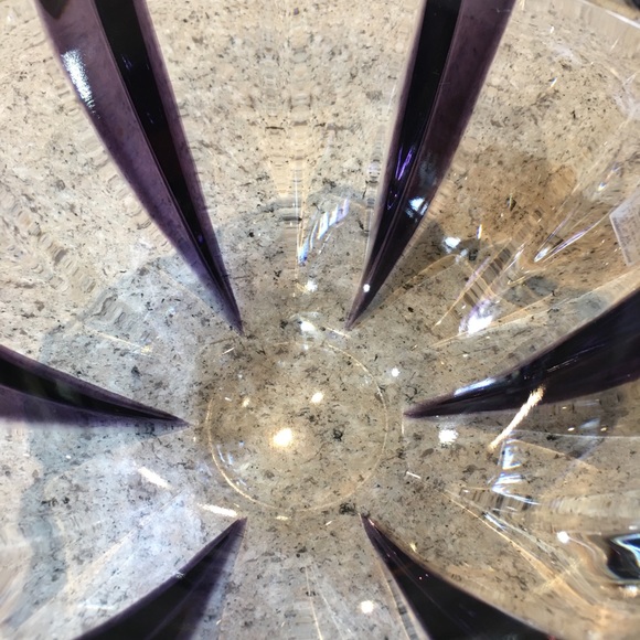 DRESDEN | Accents | Dresden Crystal Bowl Made In Germany Amthstclear ...